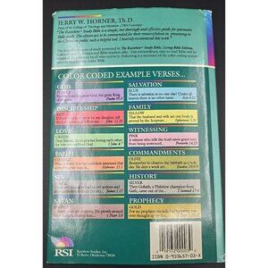 Accents | The Rainbow Study Bible Living Bible Edition Bold Letter ...